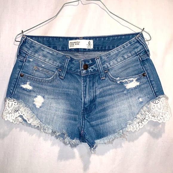 Abercrombie & Fitch | Bottoms | Abercrombie Fitch Sz Lace Side Cotton ...